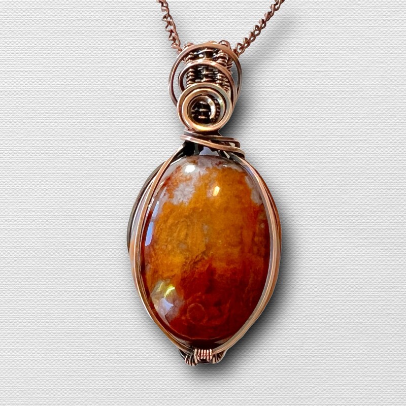 Agate Necklace - Etsy