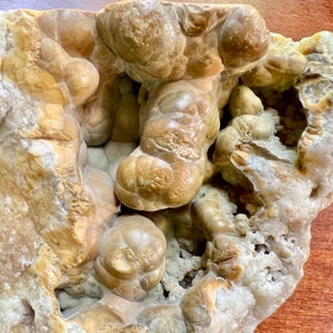 310g Botryoidal Alien Quartz Crystal Geode Specimen/ Botryoidal Quartz ...