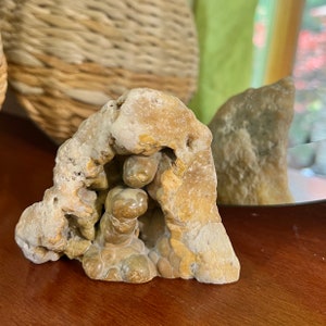 310g Botryoidal Alien Quartz Crystal Geode Specimen/ Botryoidal Quartz ...