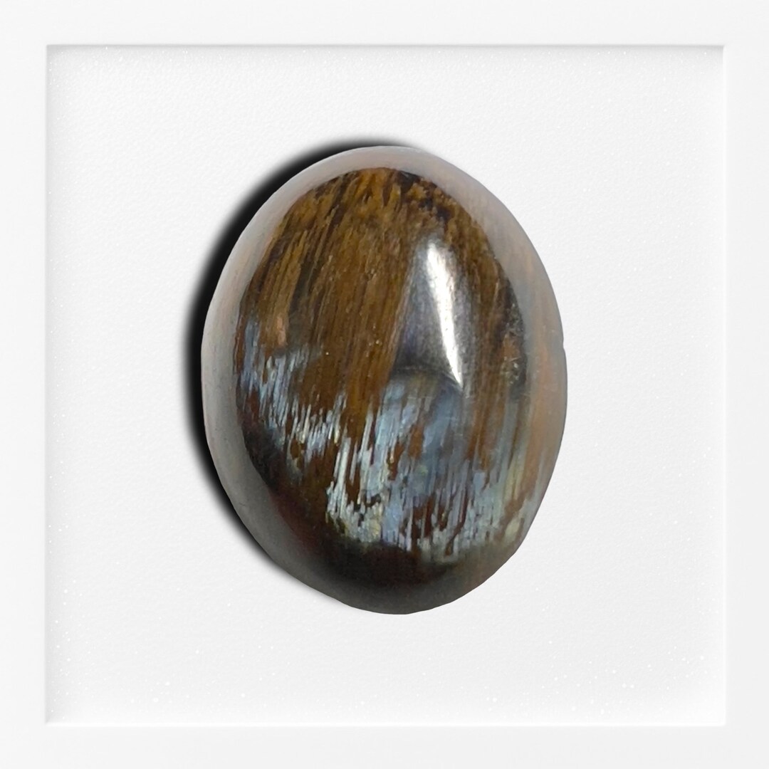 Blue Tigers Eye Cabochon / Hawks Eye Cabochon / Tiger's Eye Gemstone ...