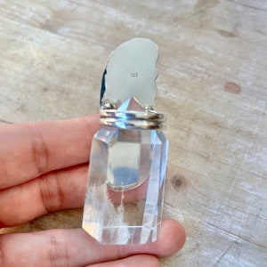 Native American Rainbow Moonstone Sterling Silver Ring / Boho Bohemian ...