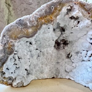 Large Botryoidal Geode Specimen / Botryoidal Agate / Botryoidal ...