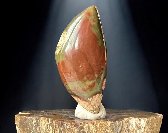 Morrisonite Jasper Cabochon, Morrison Ranch Picture Jasper, Picture ...