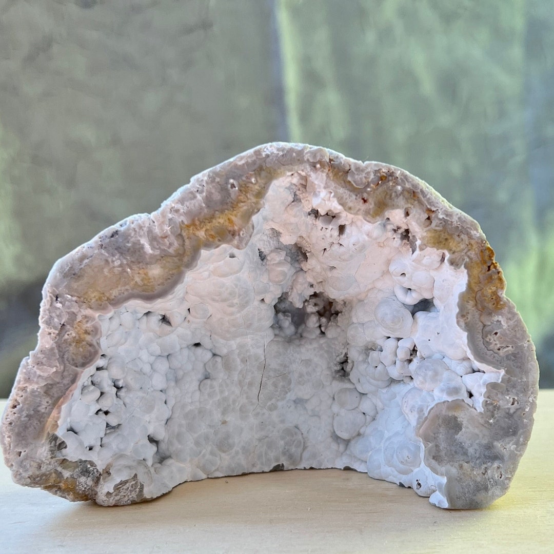 Large Botryoidal Geode Specimen / Botryoidal Agate / Botryoidal ...