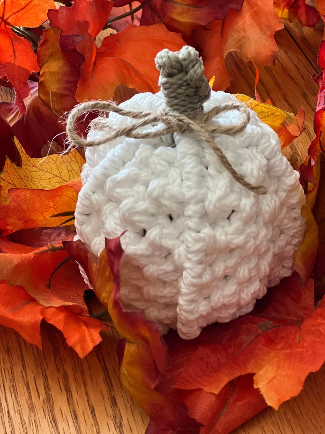 Macrame Pumpkin, Pumpkins, Autumn Decor, Fall Table Decor, Decorative ...