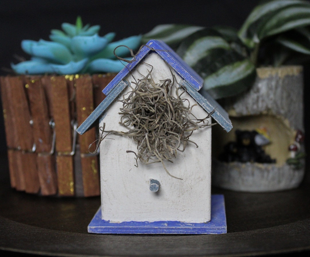 Mini Birdhouse, Wooden Birdhouse, Shelf Decor, Accent Decor, House ...