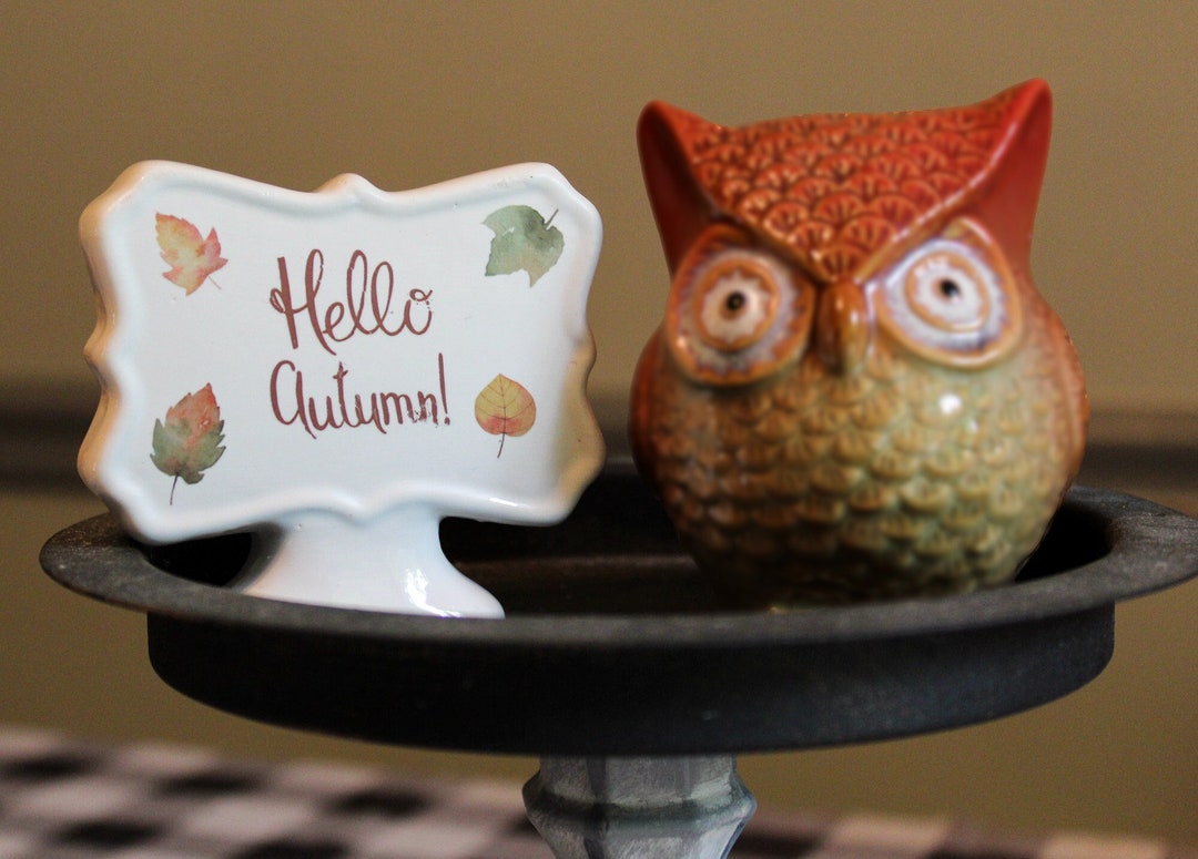 Unique Ceramic Decor, Ceramic Tabletop Decor, Shelf Decor, Home Accents ...