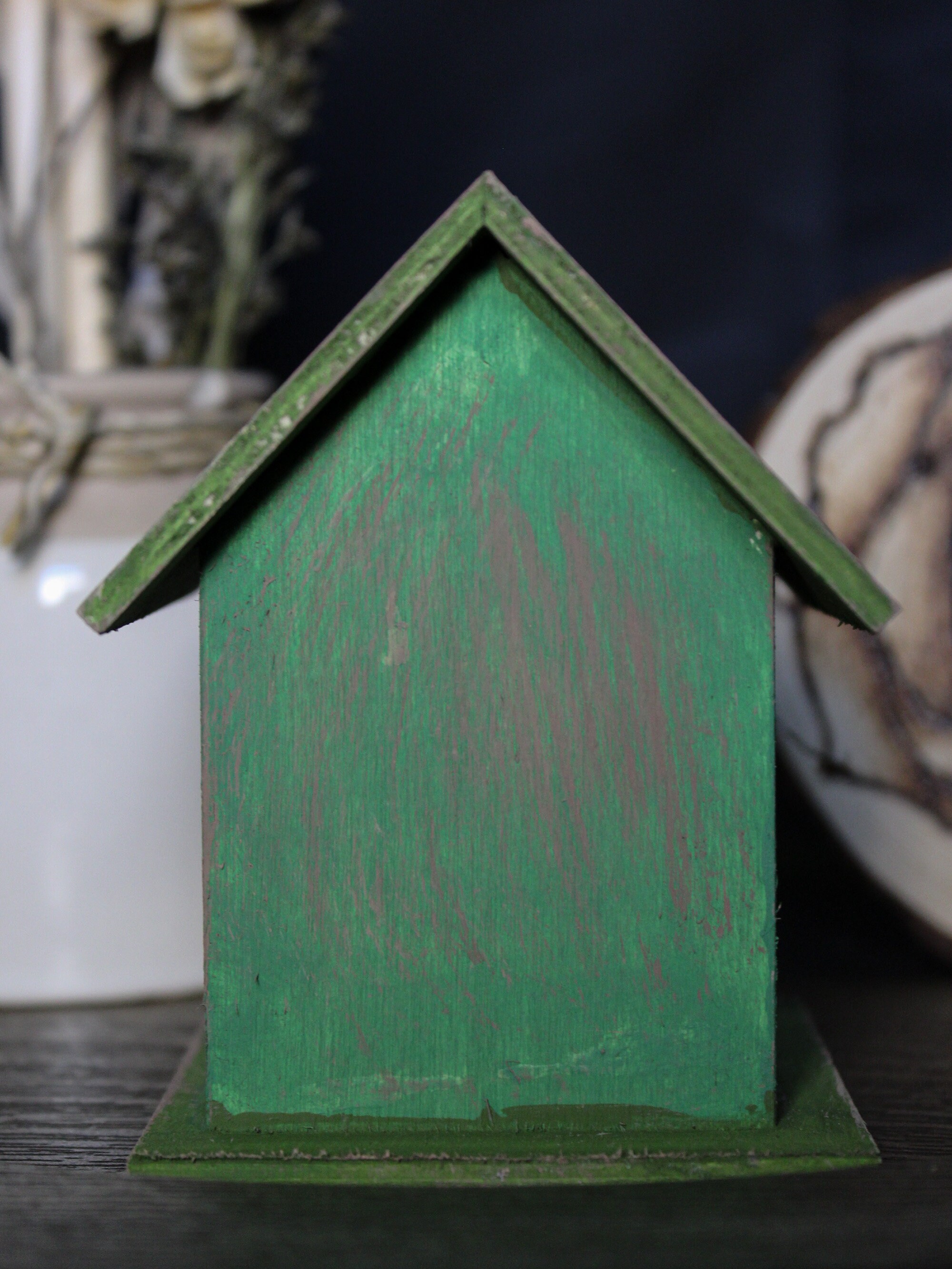 Mini Birdhouse, Wooden Birdhouse, Shelf Decor, Accent Decor, House ...