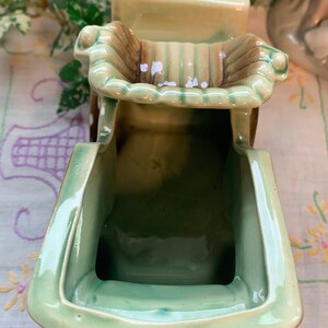 Vintage Green Antique Car Planter - Etsy