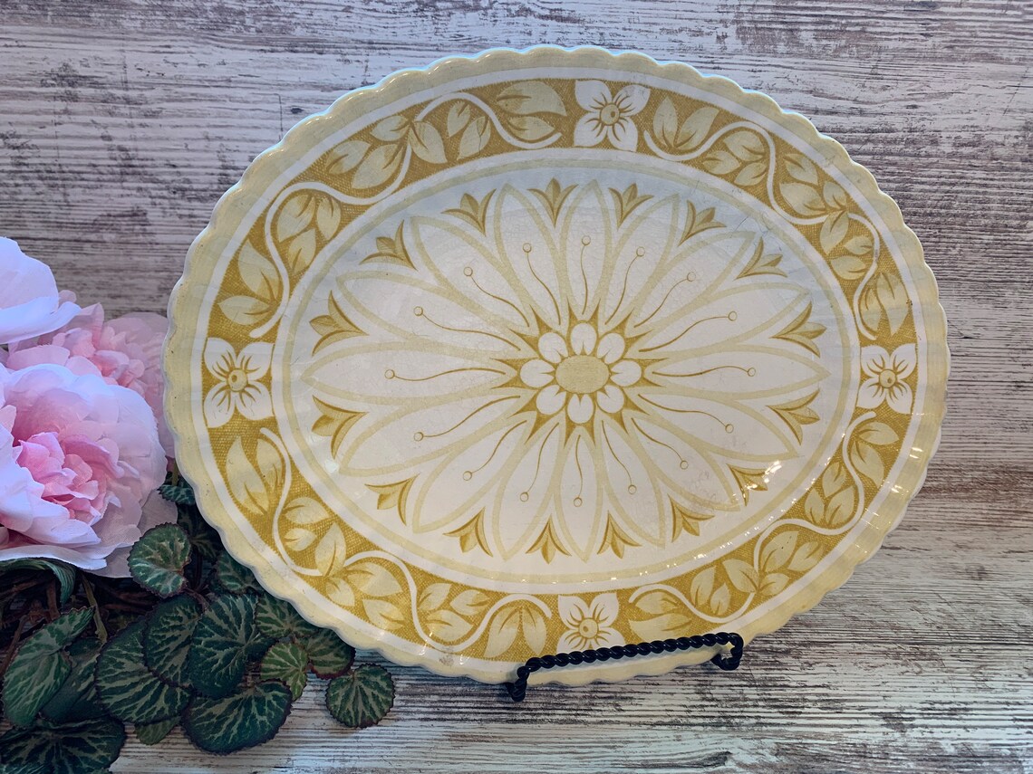Antique RS Prussia Porcelain Plate With Roses and Gold Trim. - Etsy