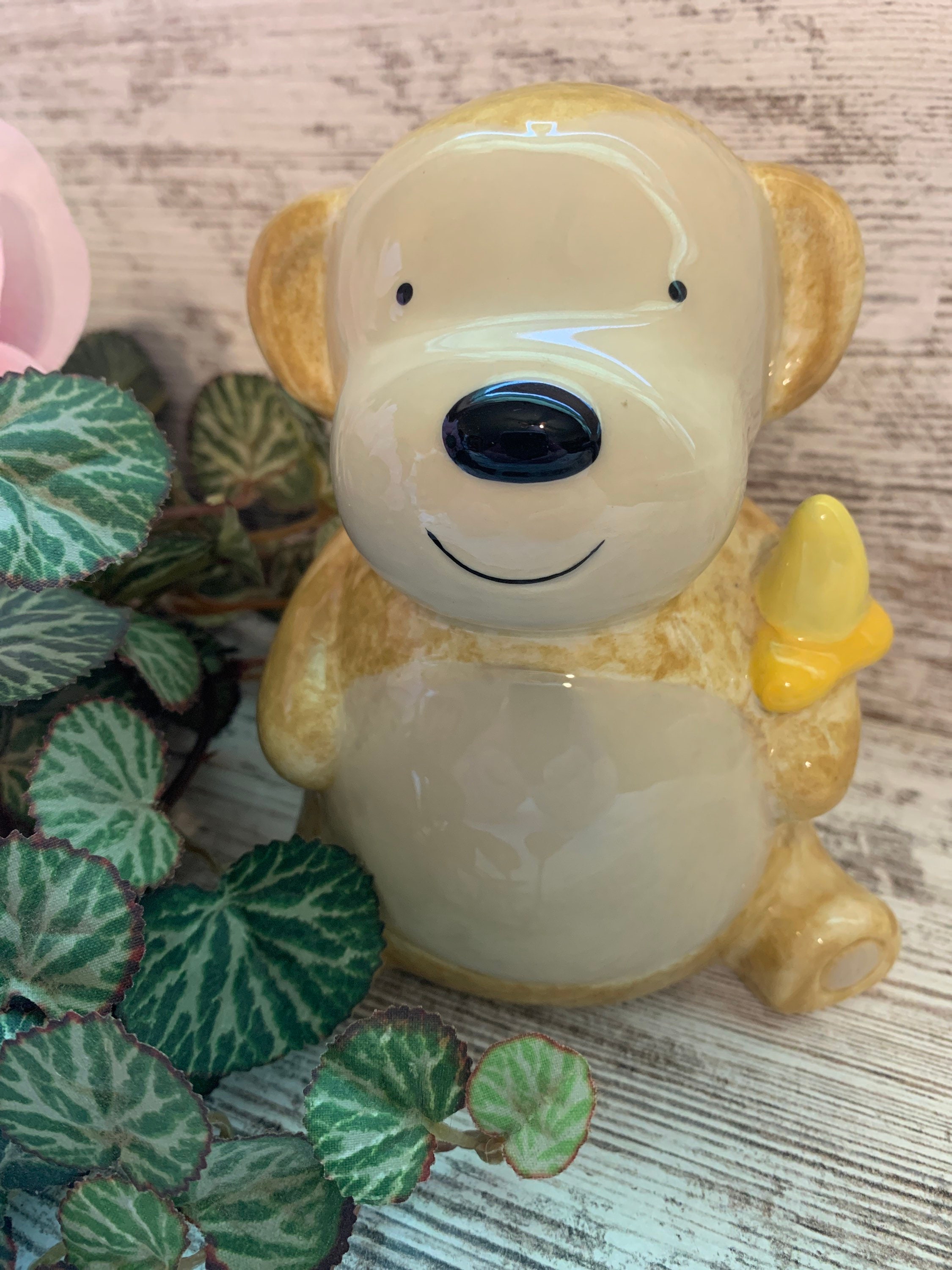 Vintage Monkey Bank - Etsy