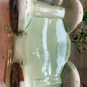 Vintage Green Antique Car Planter - Etsy
