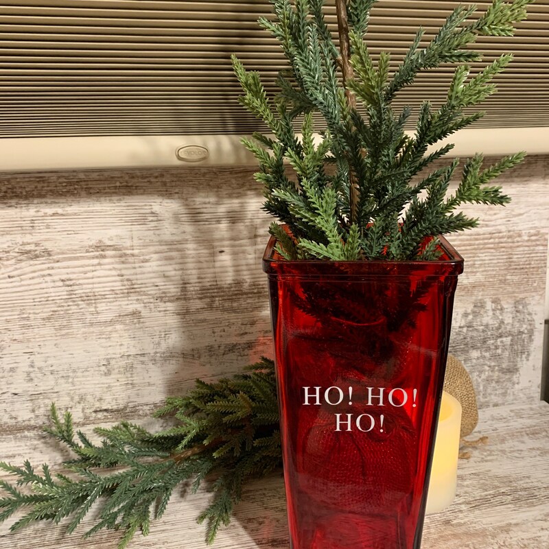 Christmas Vase - Etsy