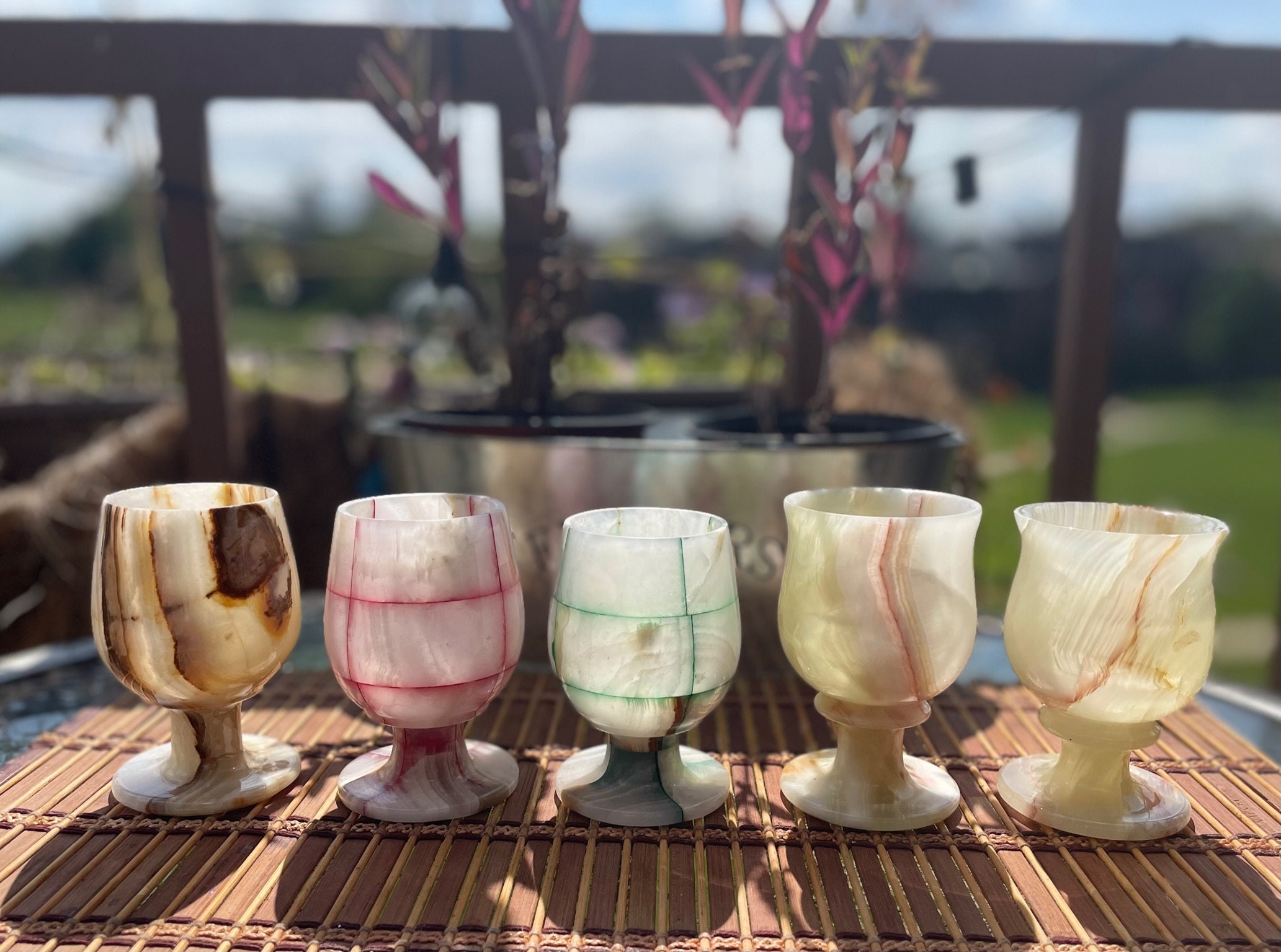 Egyptian Onyx Goblet for Strength and Focus - Etsy