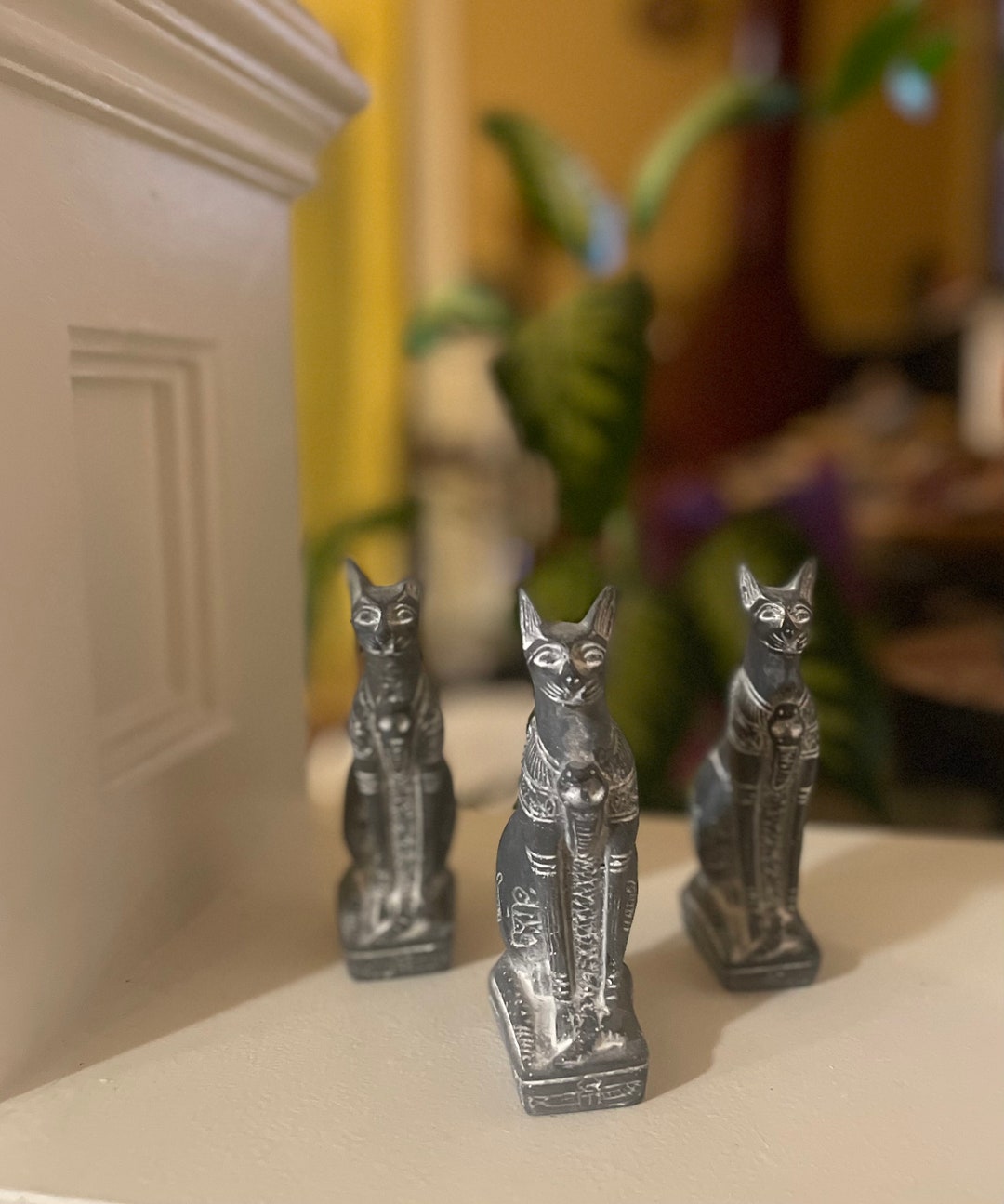 Egyptian Royal Basalt Cat - for Success, Regeneration and Protection - Etsy