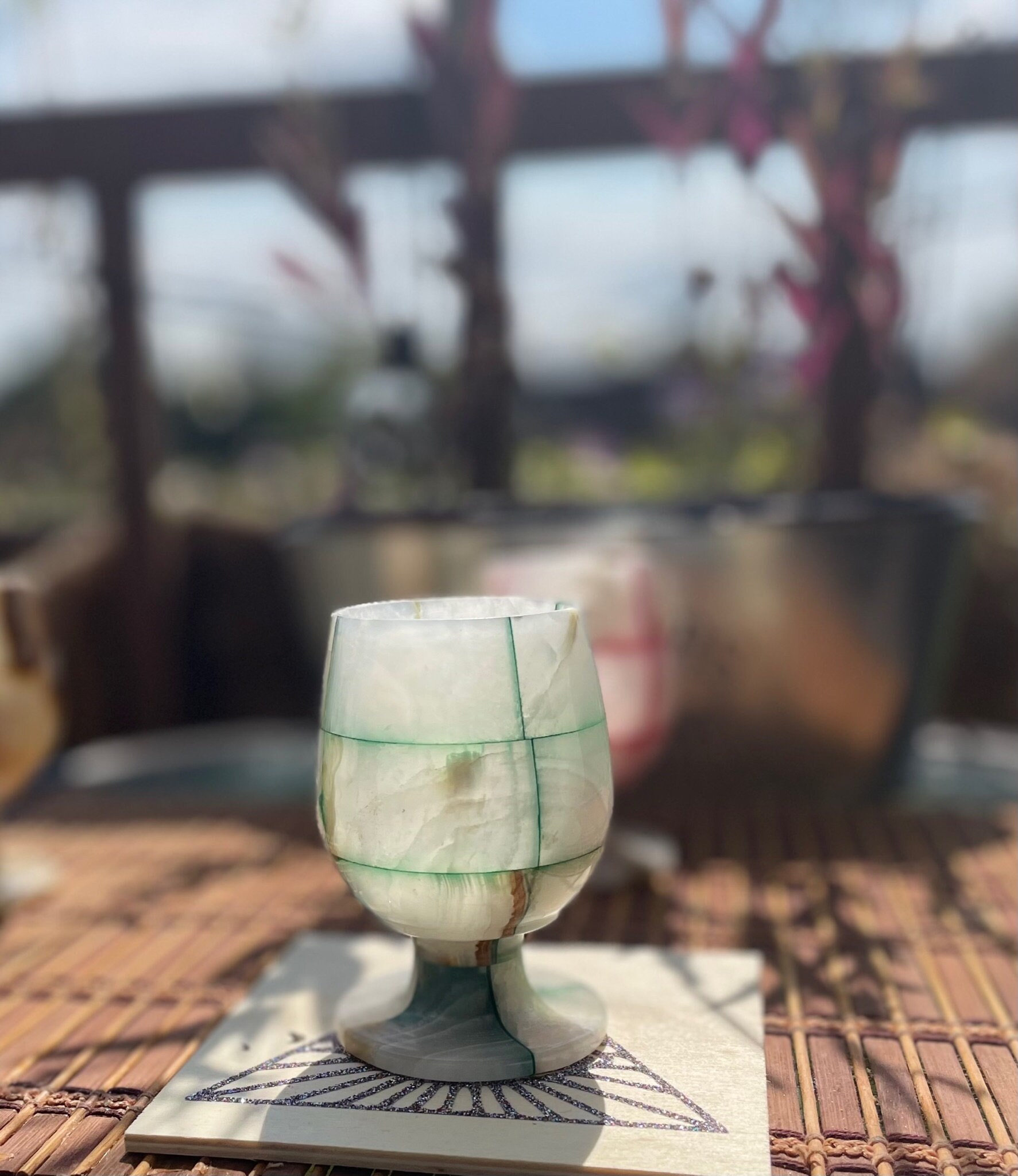 Egyptian Onyx Goblet for Strength and Focus - Etsy