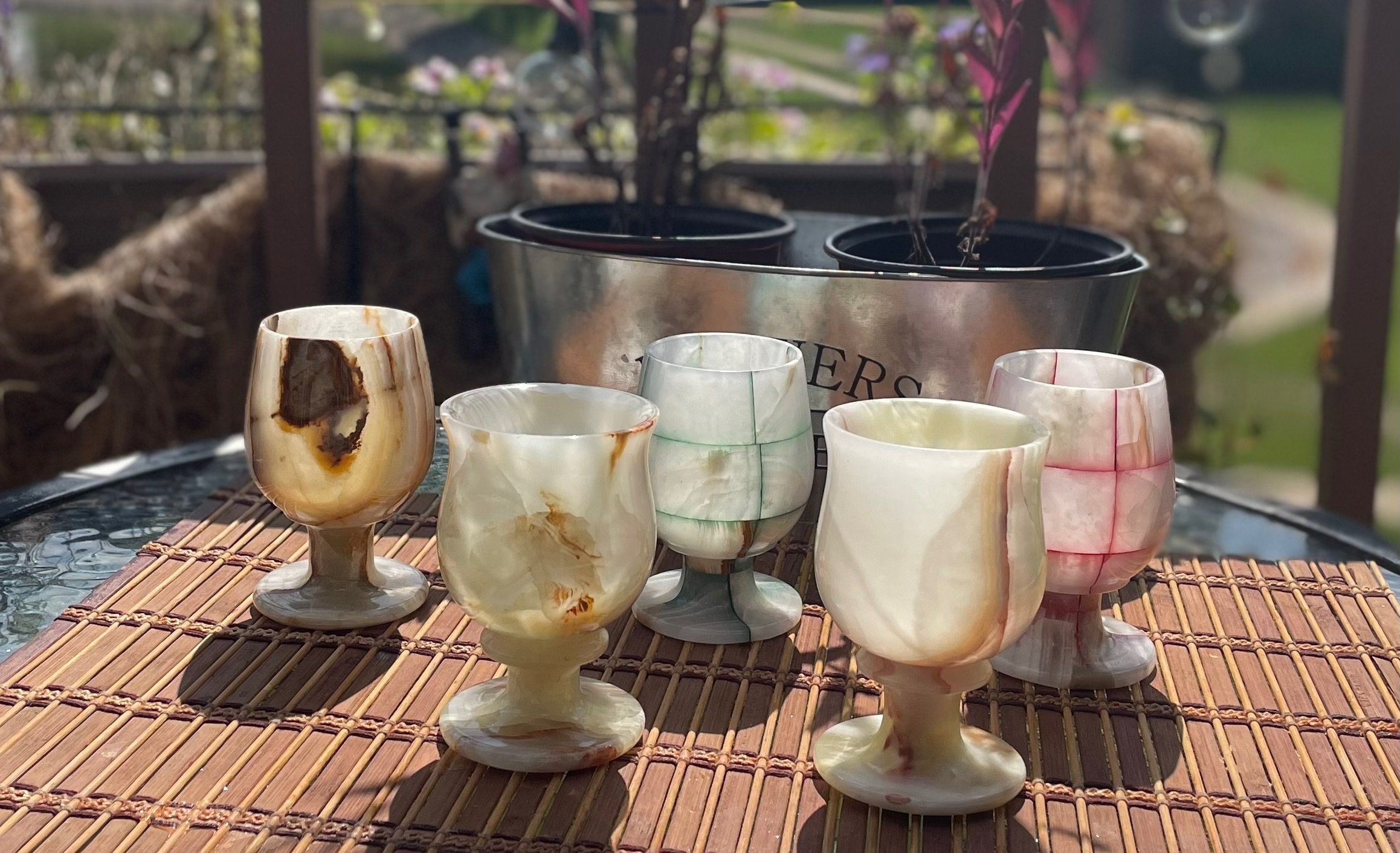 Egyptian Onyx Goblet for Strength and Focus - Etsy