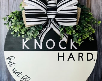 Funny Door Hanger - Etsy