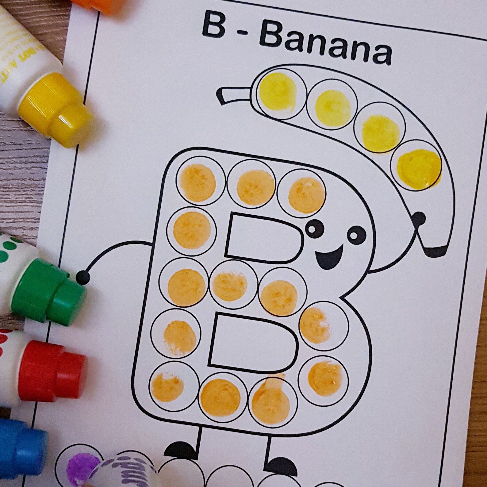 ABC Do a Dot Pages Alphabets Dot Makers Kids Activity Pages - Trace and ...