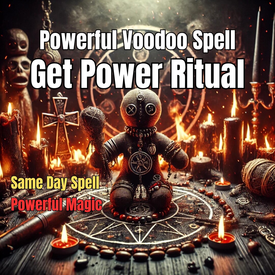 Voodoo Power Ritual - Gain Energy and Assertiveness | Voodoo Ritual and ...
