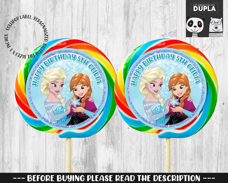 Frozen Party Bundle - Printable Party Bundle- Chip Bag - Personalized ...