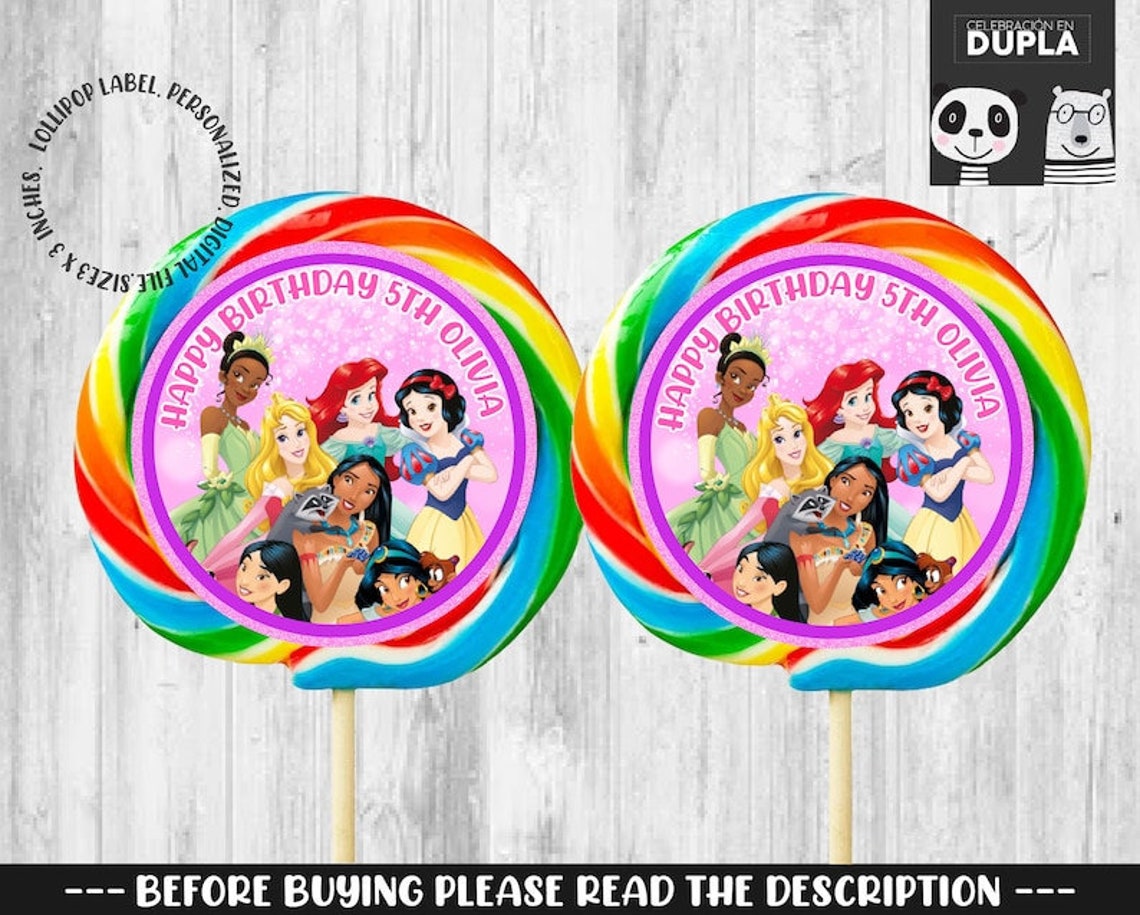 Disney Princess Party Bundle - Printable Party Bundle- Chip Bag ...