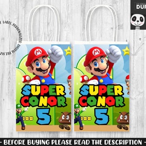 Super Mario Party Bundle - Printable Party Bundle- Chip Bag ...