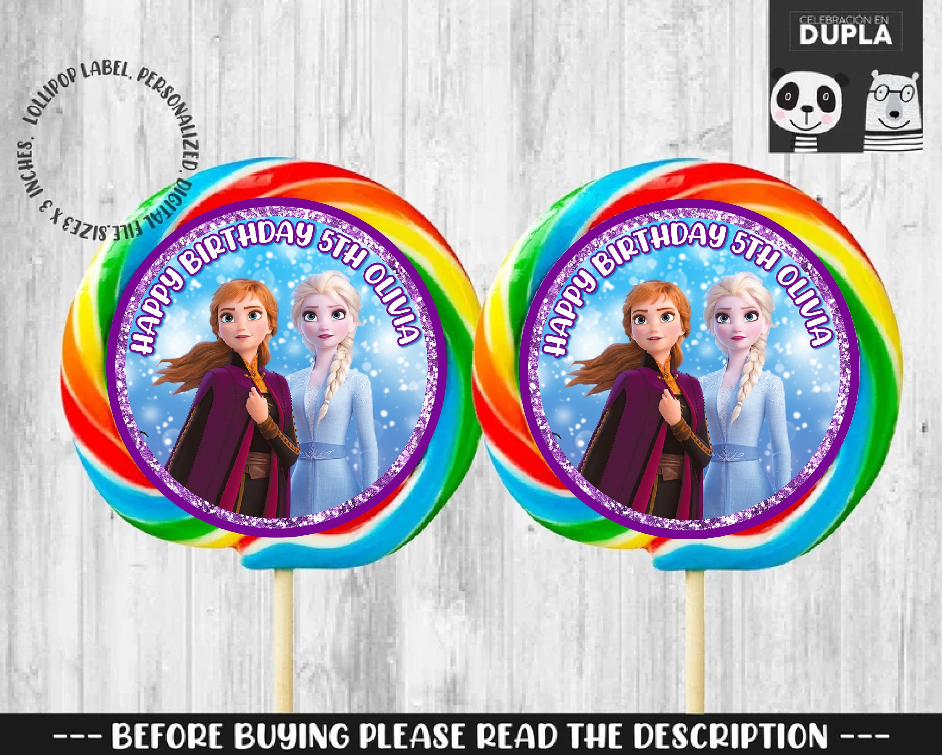 Frozen Party Bundle - Printable Party Bundle- Chip Bag - Personalized ...