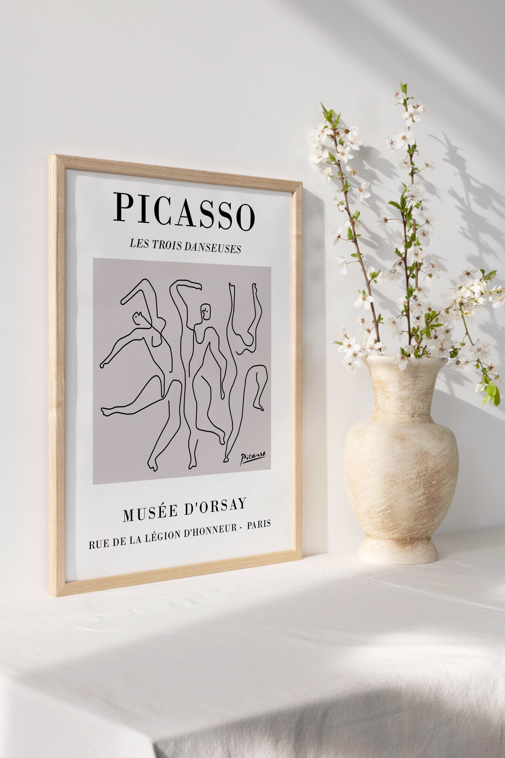 Picasso Art Print Picasso Three Dancers Picasso Art Poster - Etsy UK
