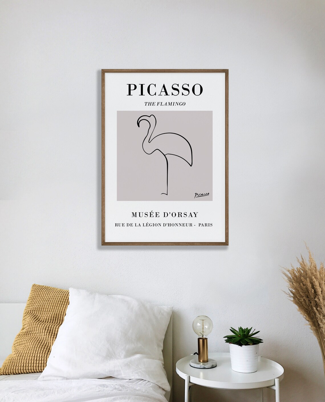Picasso Art Print Picasso Flamingo Picasso Art Poster - Etsy