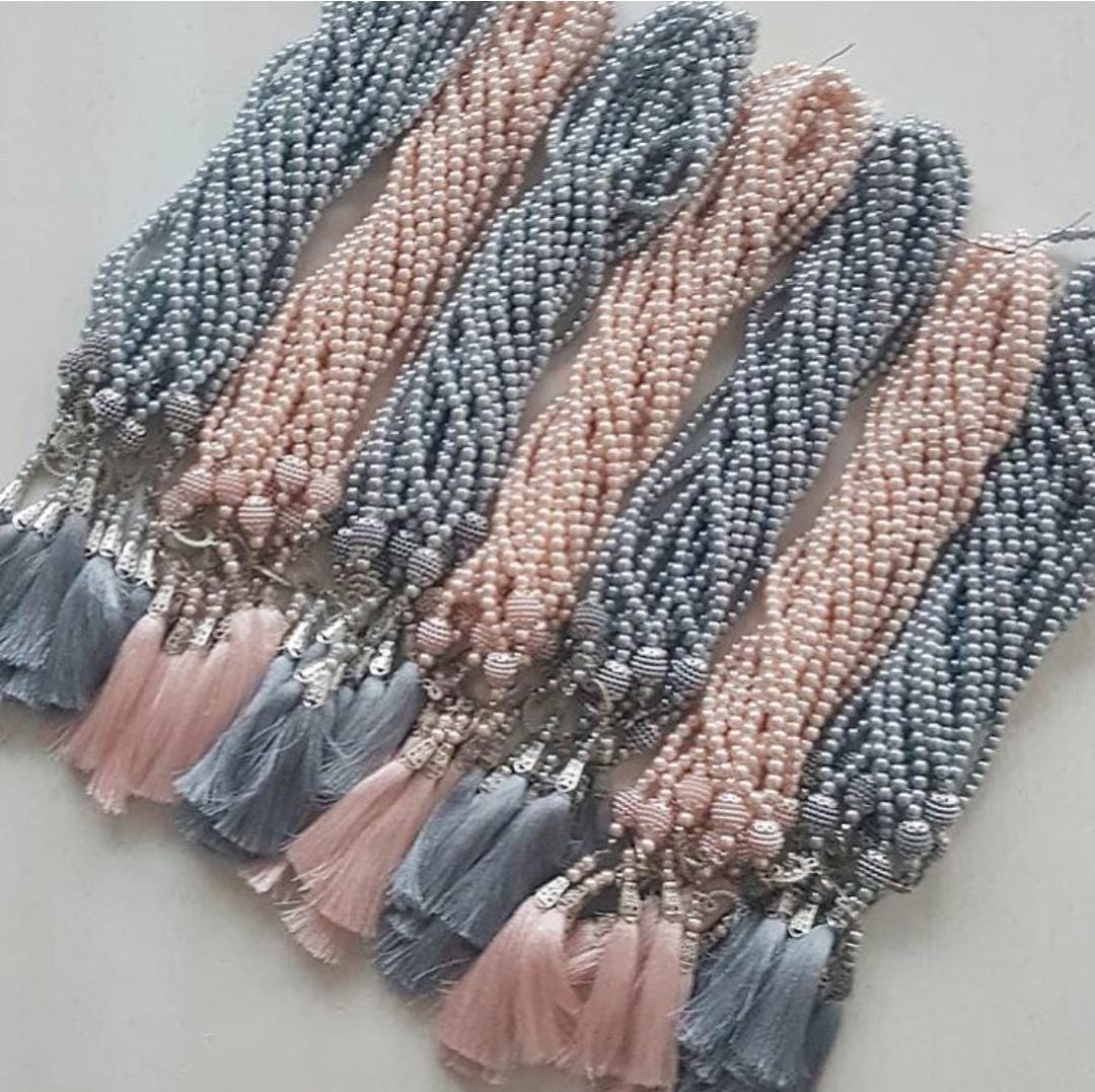 Islamic Prayer Beads, 99 Beads, Tasbeh, Aqiqah Gift Favor, Muslim ...