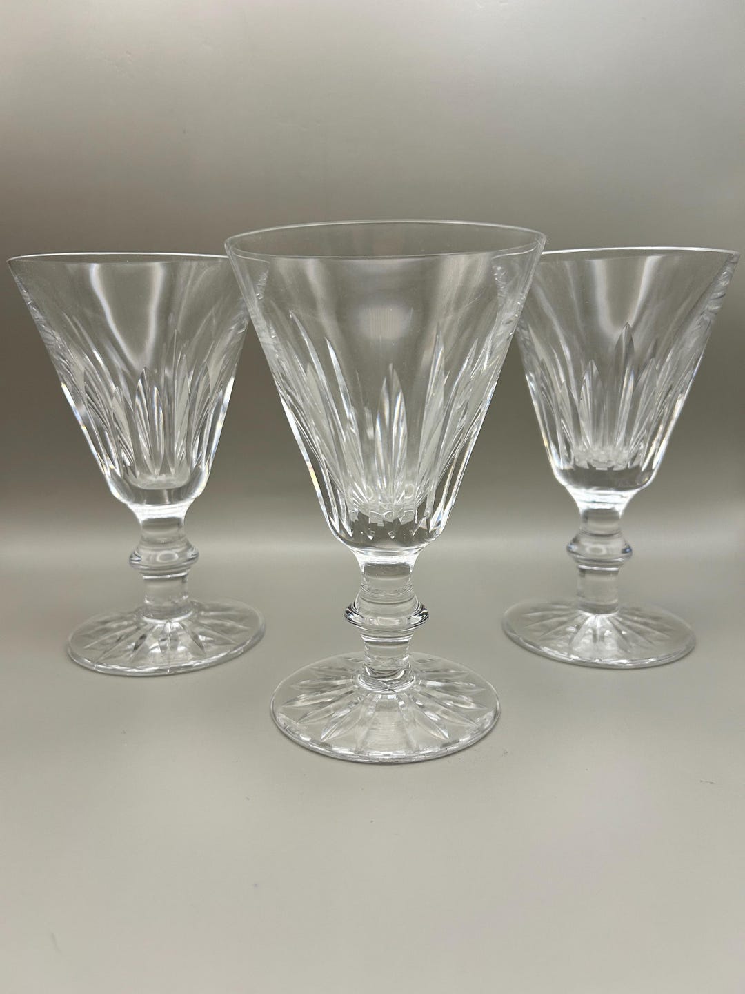 Waterford Crystal Water Glasses, Set of 3 - Etsy