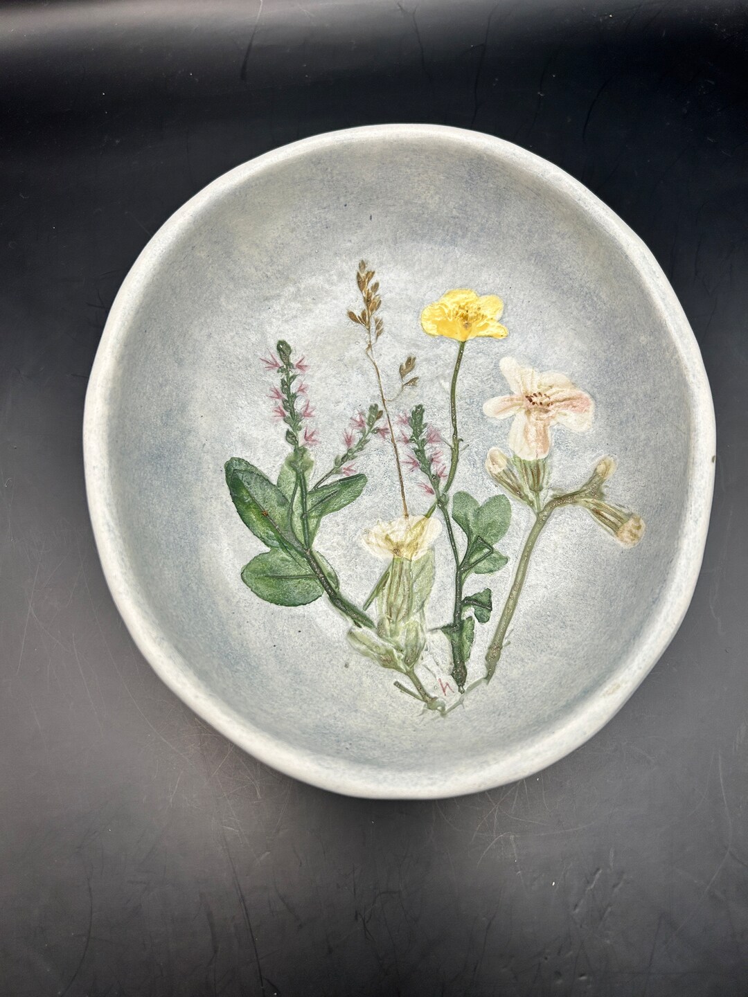 Salt Marsh Pottery, June Roadside, Signed Linda, '94 - Etsy