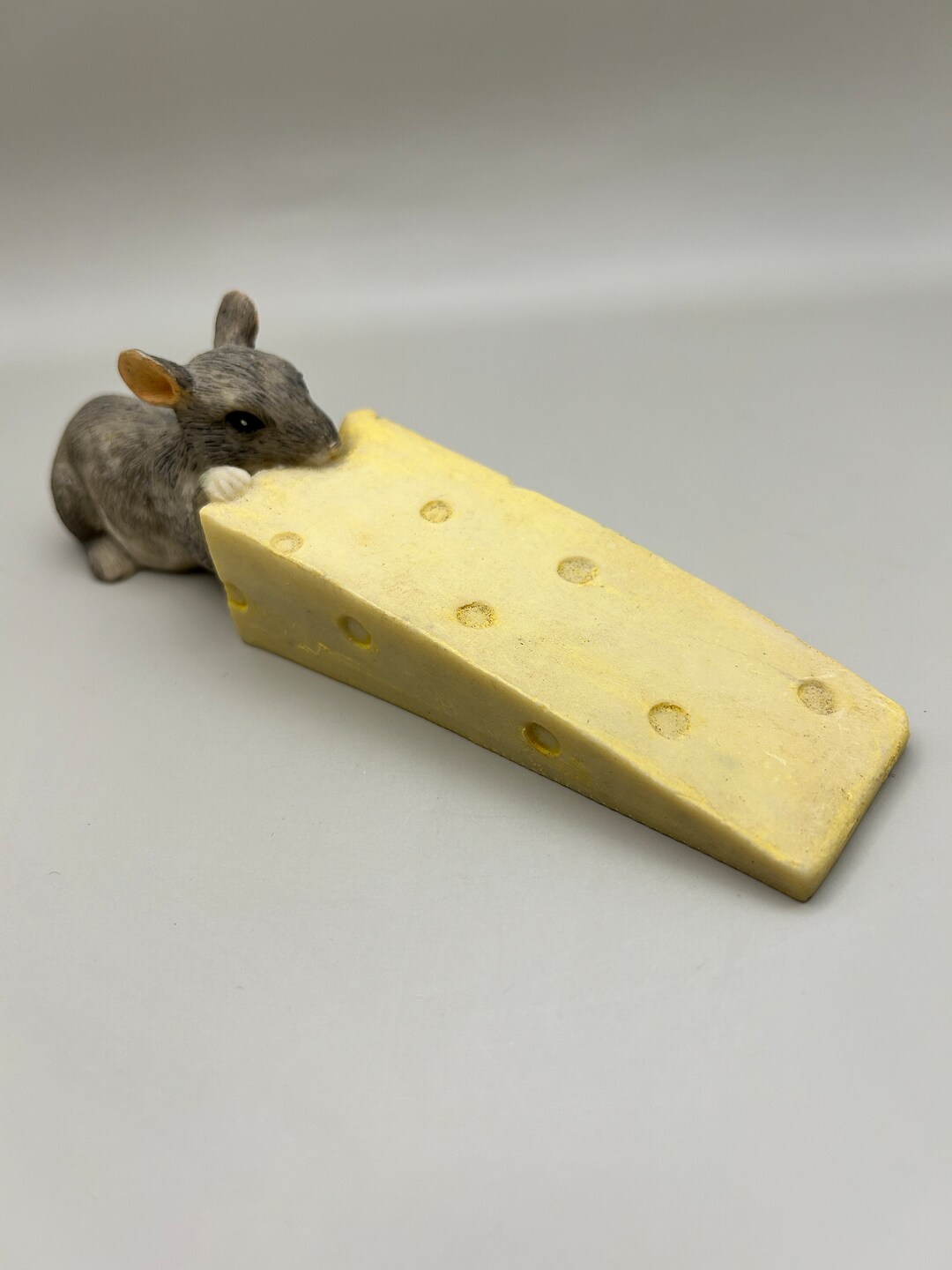 Adorable Mouse and Cheese Door Stop, Made of Resin - Etsy