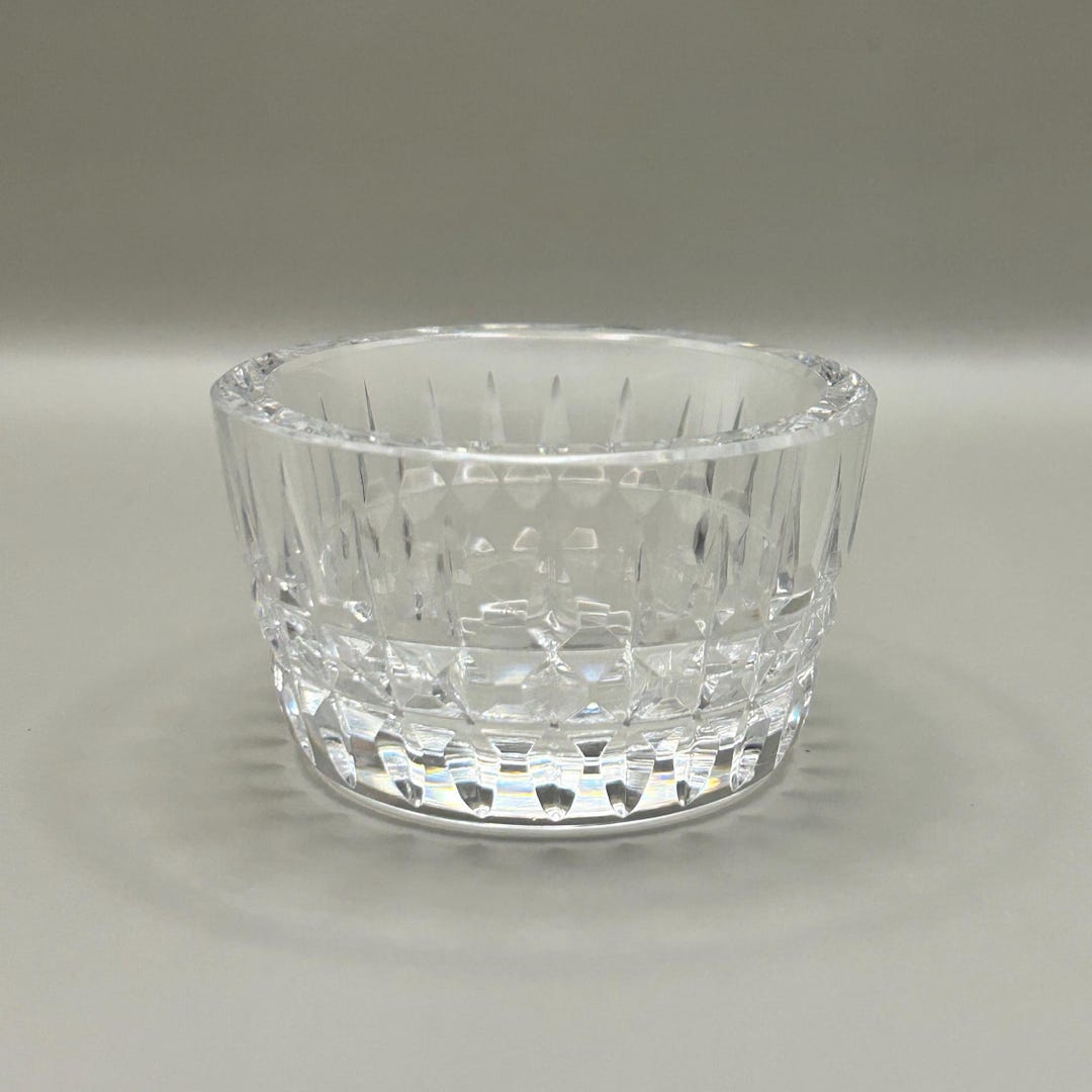Waterford Glenmore Pattern Salt Cellar, Beautiful Facets! - Etsy