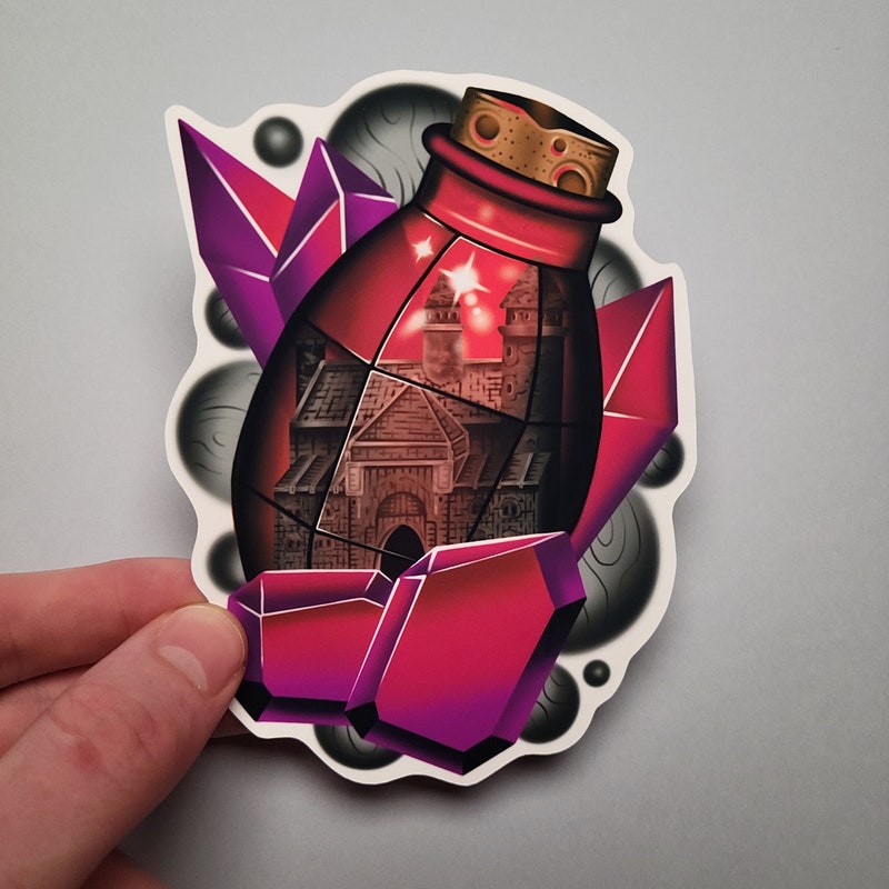 Crystal Castles Stickers - Etsy