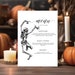 Halloween Dancing Skeleton Menu Template,halloween Party Menu Template ...