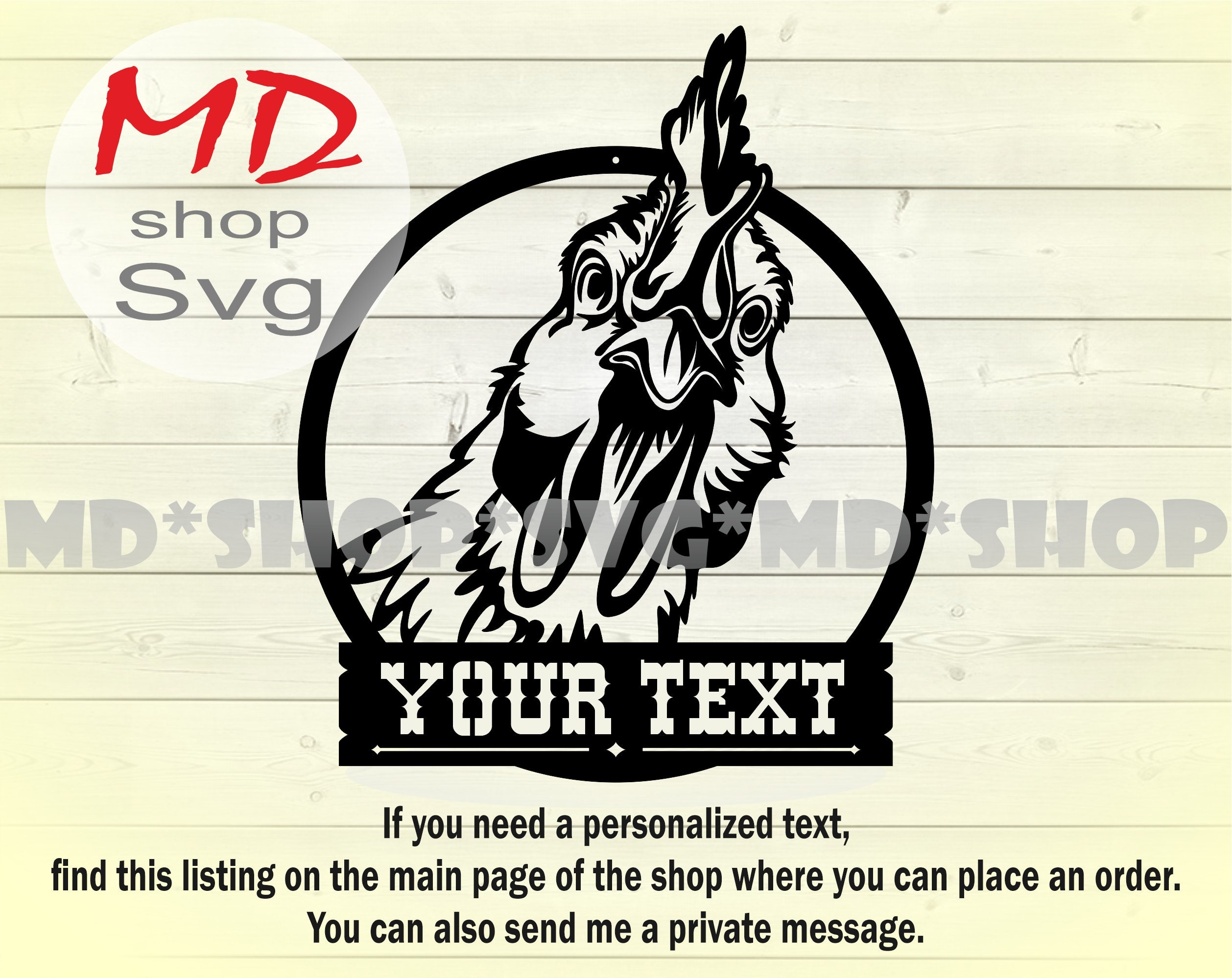 Chicken Welcome Sign, Chicken Files for CNC, Chicken Vinyl Cut, DXF ...