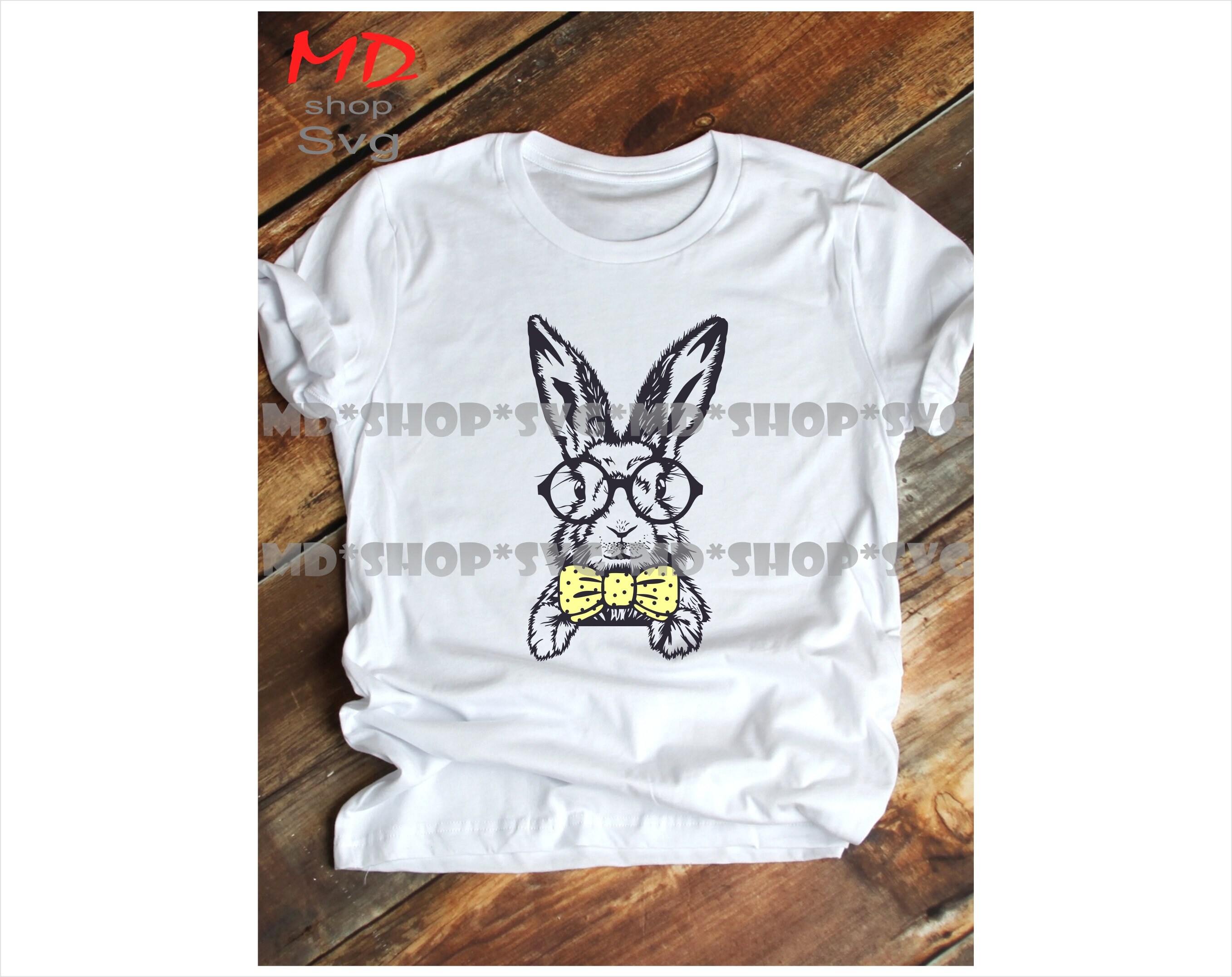 Bunnies SVG for Cricut, Rabbits Male and Female Silhouette DXF, T-shirt ...