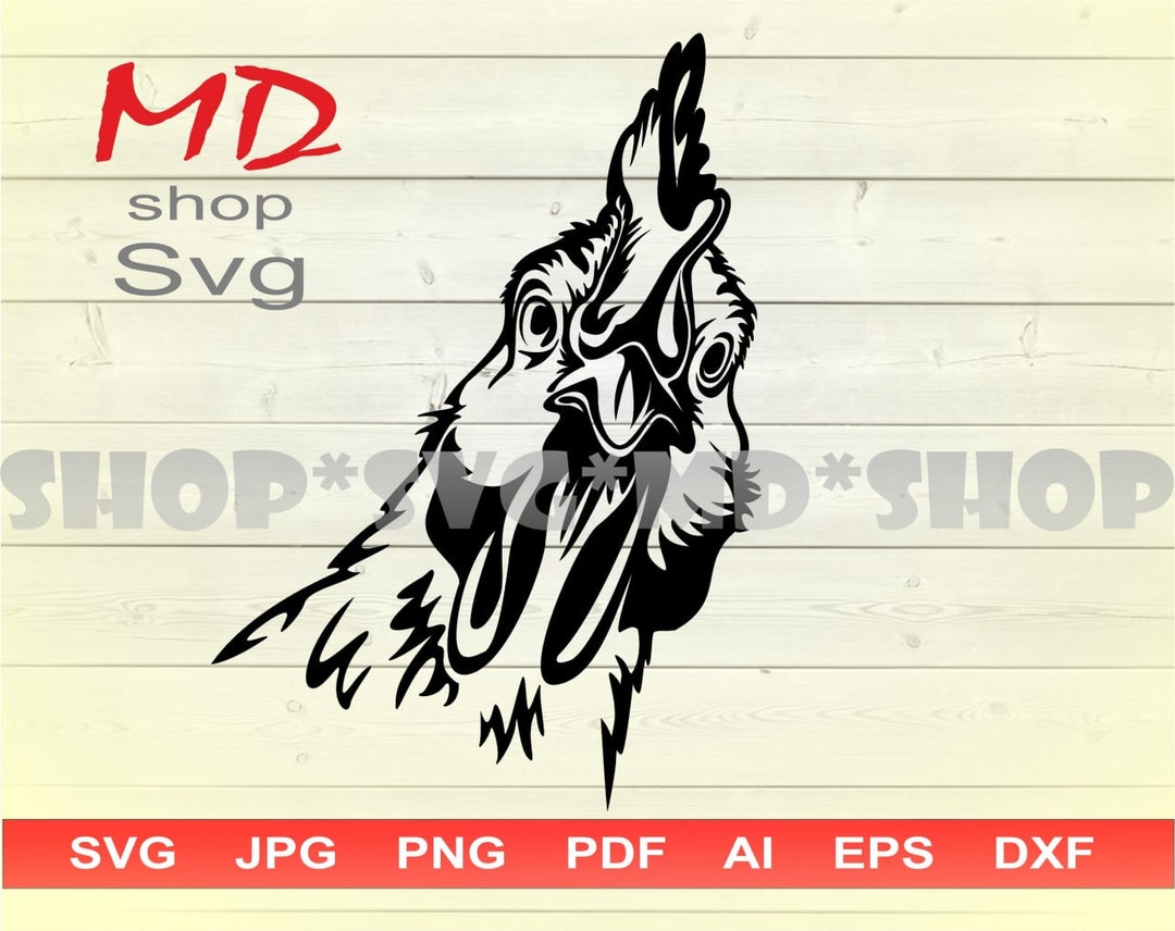 Funny Chicken SVG, Digital Download for Cricut - Etsy