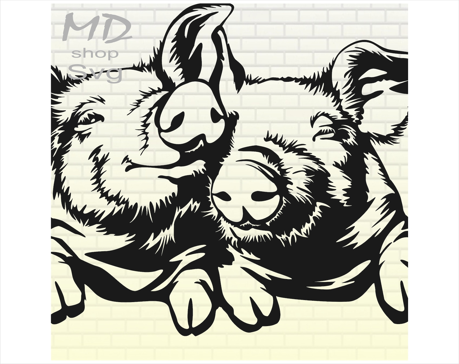 Happy Pigs, SVG for Cricut, DXF Files for Plasma, Happy Pigs CNC, Vinyl ...