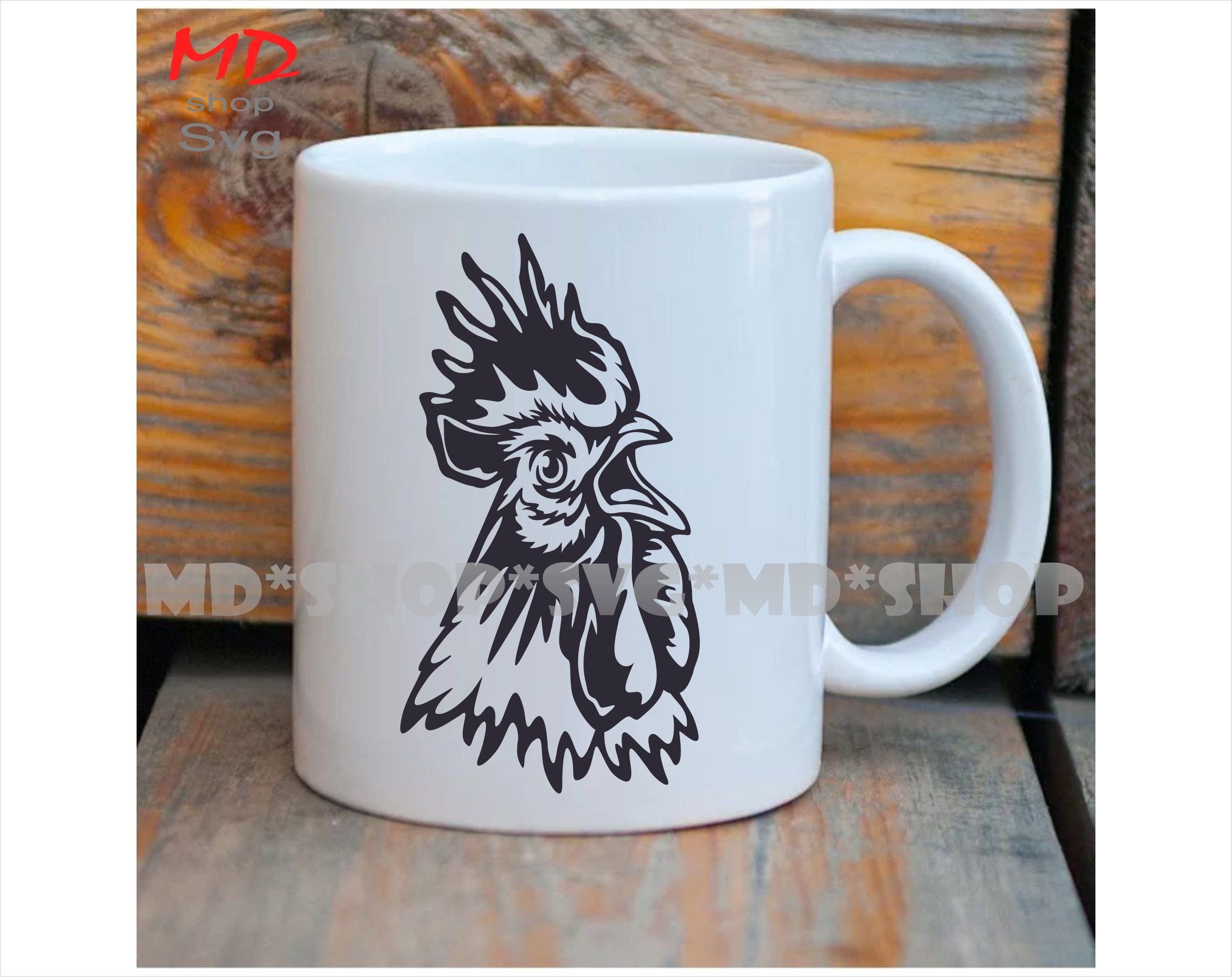 Rooster SVG, Rooster CNC Plasma, Rooster Files for Cricut, Rooster ...