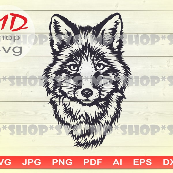 Fox Head Pattern - Etsy