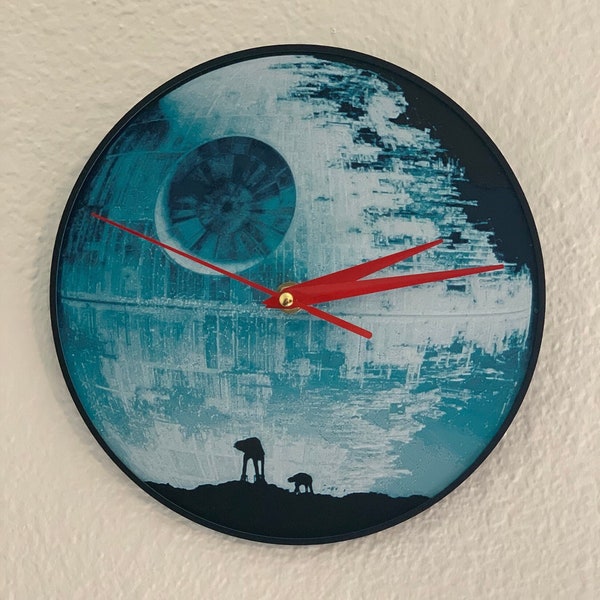 Death Star Clock - Etsy
