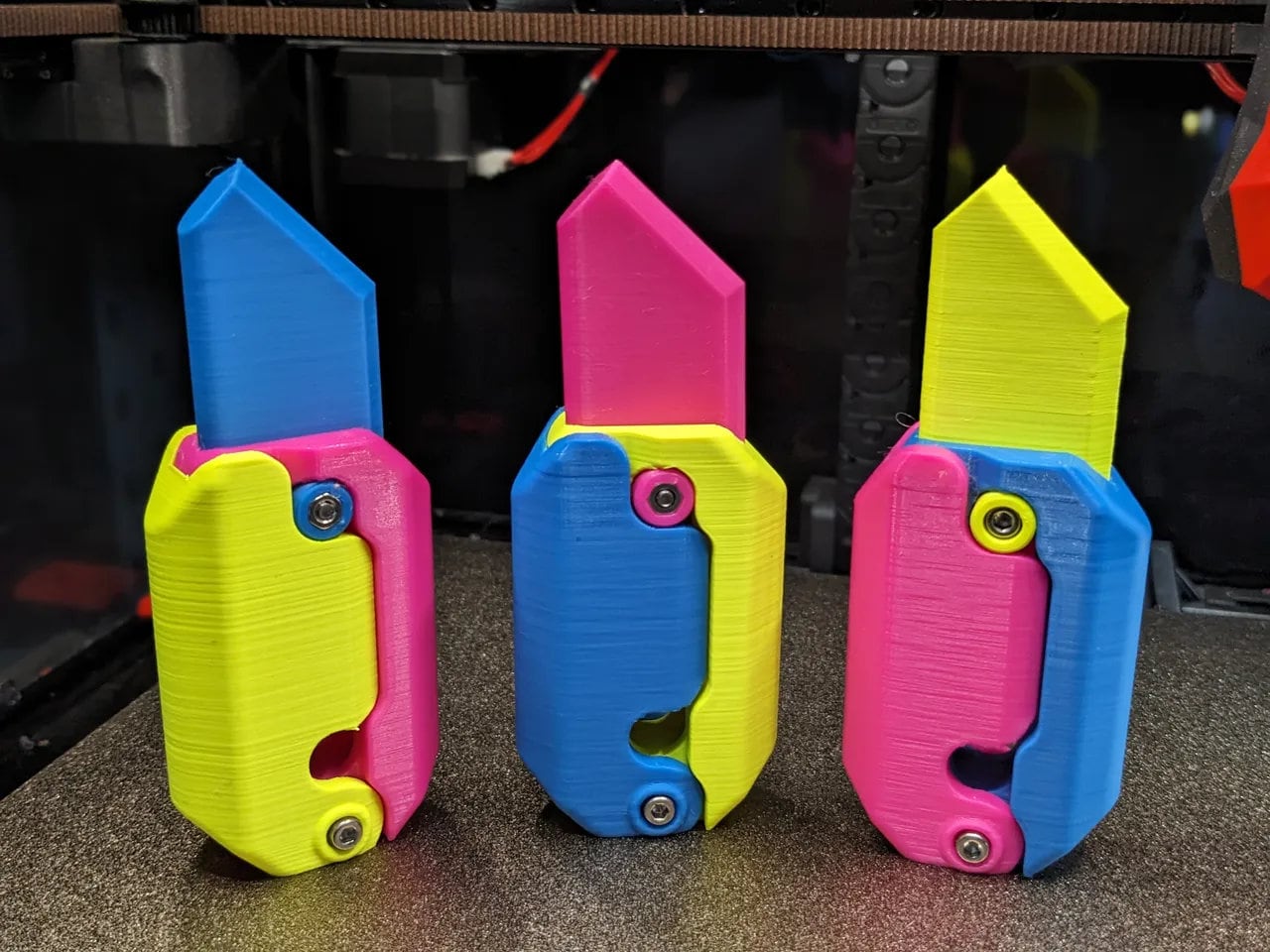 3d Printed Gravity Knife Fidget Toy As Seen On Tiktok Etsy