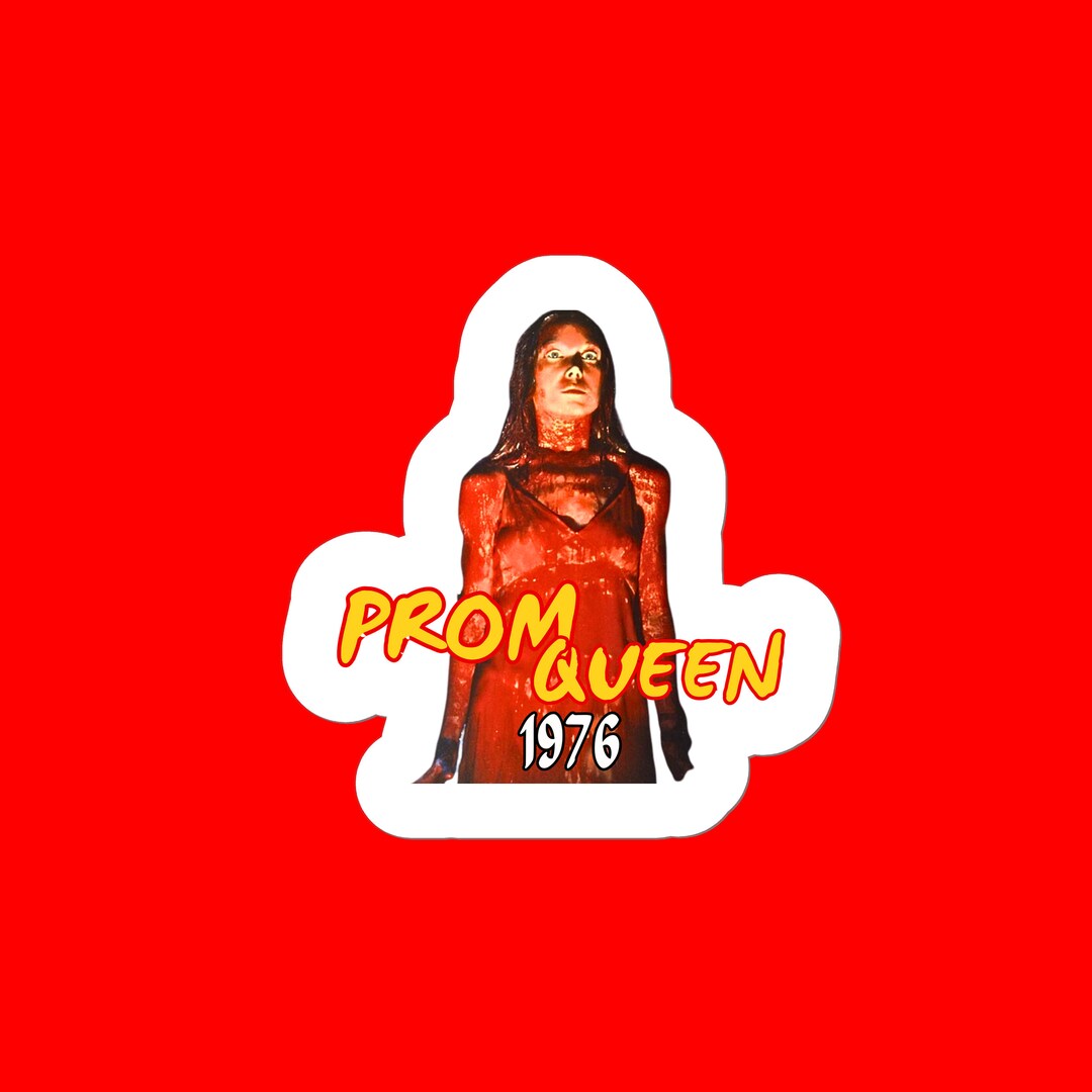 80s Horror Movie Decal Stickers Carrie Movie Decal Sticker - Etsy