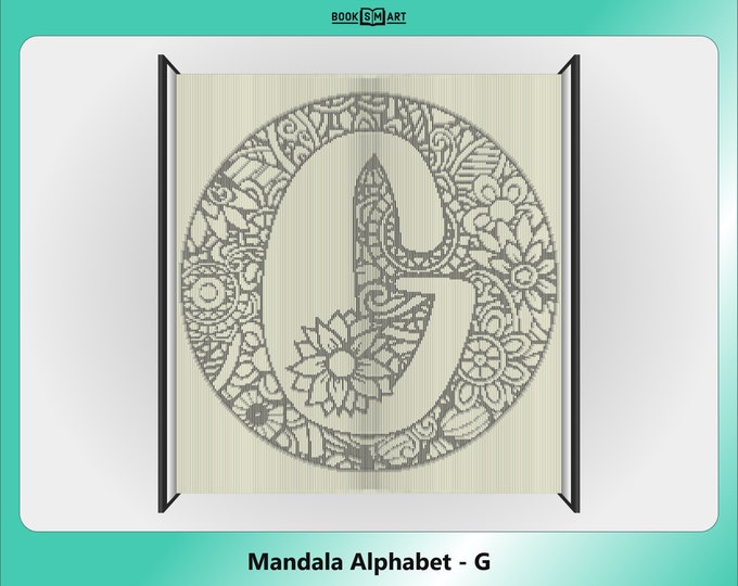 The Letter S Book Fold PATTERN, Cut and Fold Pattern, Birthdays ...
