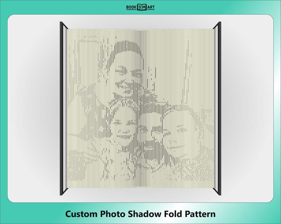Custom Photo Shadow Fold Book Pattern • Made to Order Downloadable PDF ...