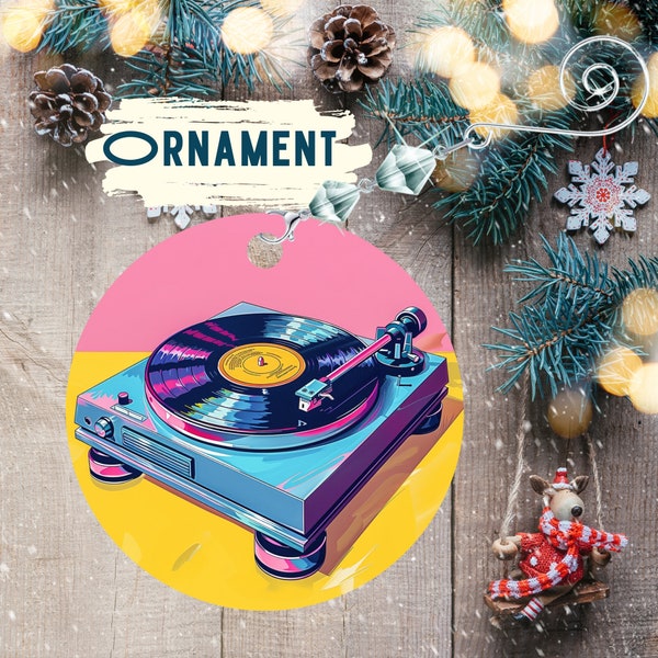 Vinyl Record Christmas Ornament - Etsy