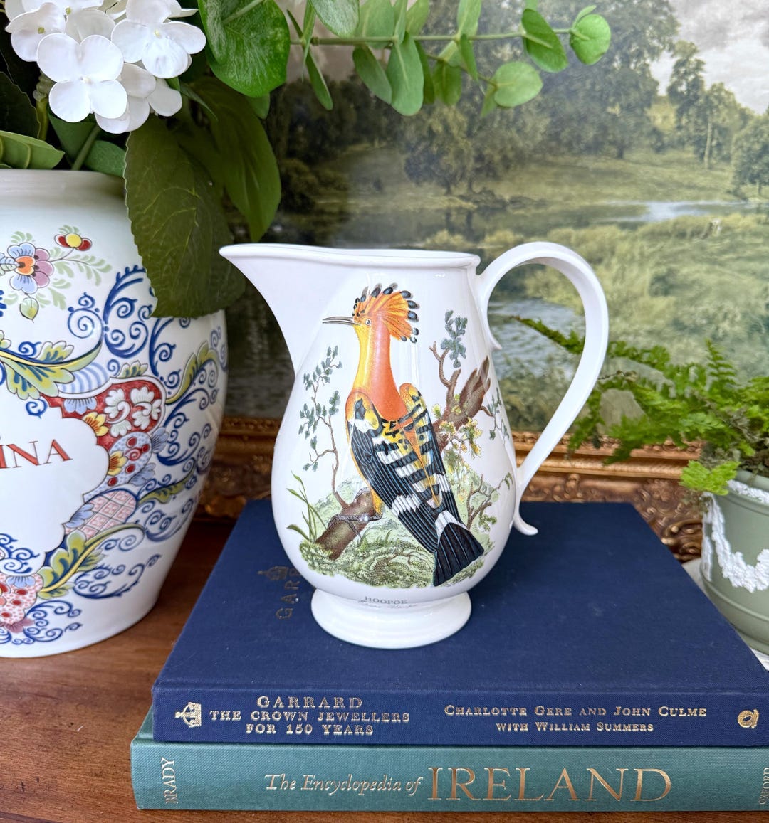 Birds of Britain Pitcher/jug - Etsy